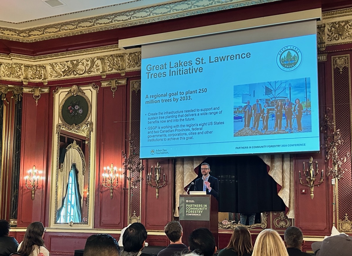 Trees Initiative Featured at Partners in Community Forestry Conference